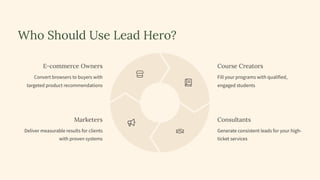 Introducing-Lead-Hero-Your-All-in-One-Email-Marketing-Solution | PDF
