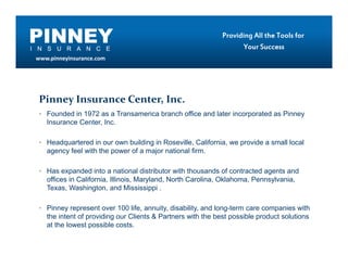 Introducing pinney-insurance paul-sanfilippo | PDF | Life Insurance | Insurance