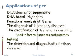 PCR | PPT