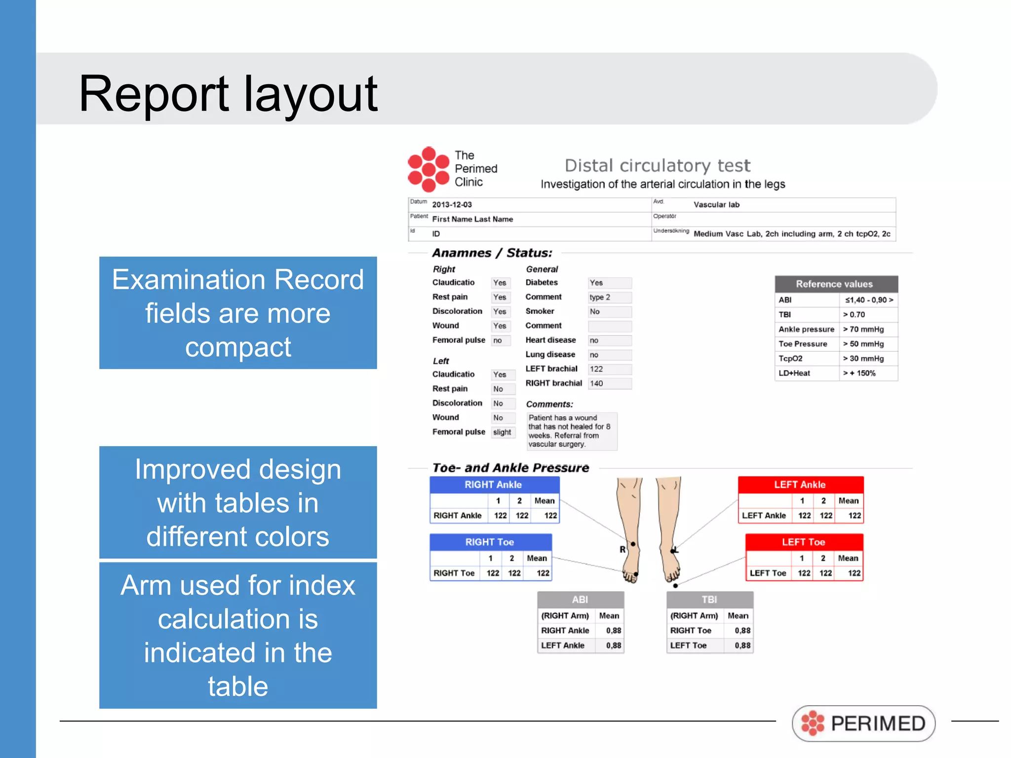New Vascular Lab software from Perimed, PSW ExM 4.1 | PDF