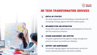 The Ultimate Guide to Implementing SAP SuccessFactors Services | Rolling Arrays | PPT