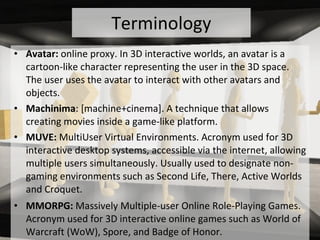 Introducing Second Life To K 12 Educators | PPT