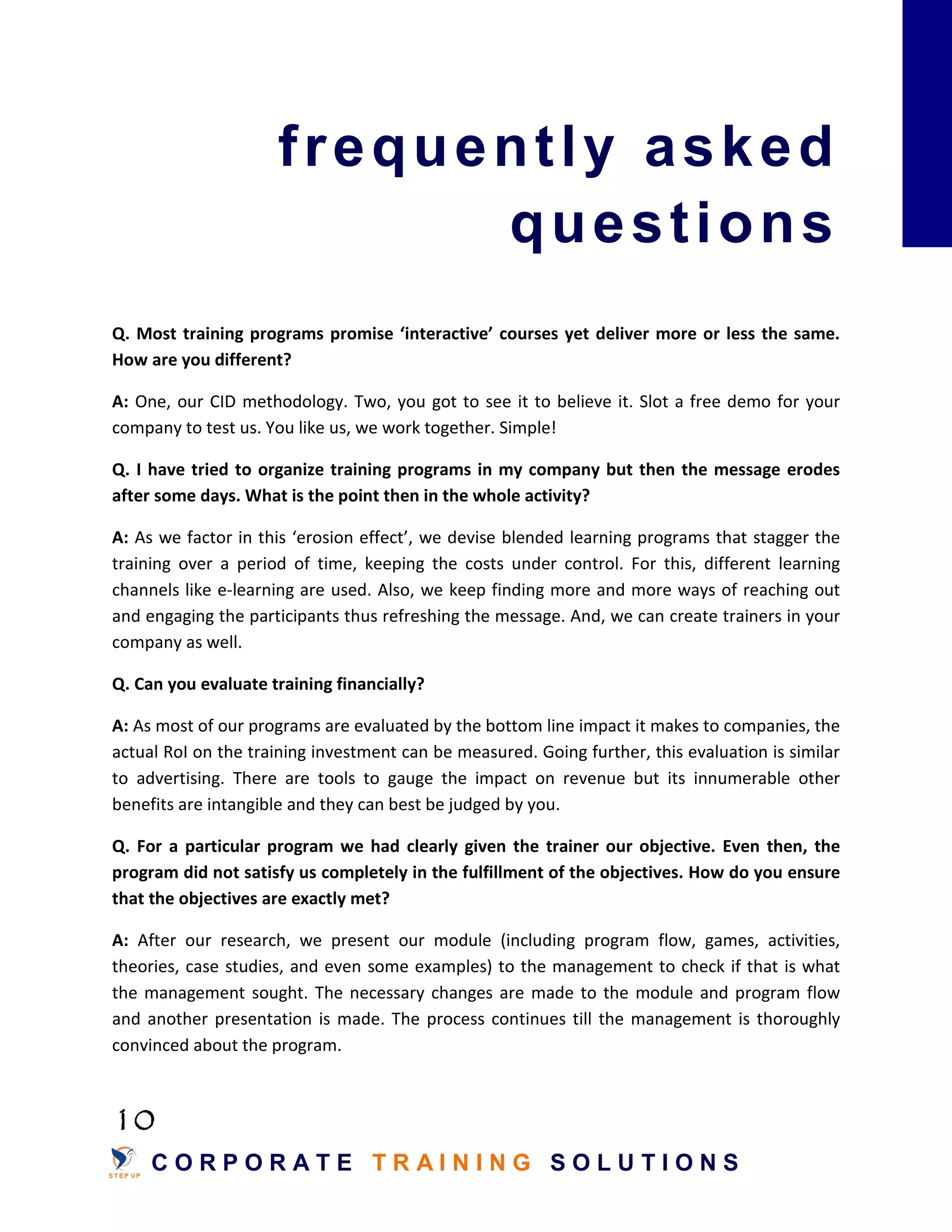 Introducing Step Up | PDF | Business | Business and Finance