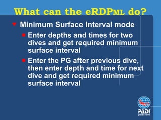 Introducing The E R | PPT | Scuba Diving | Extreme Sports