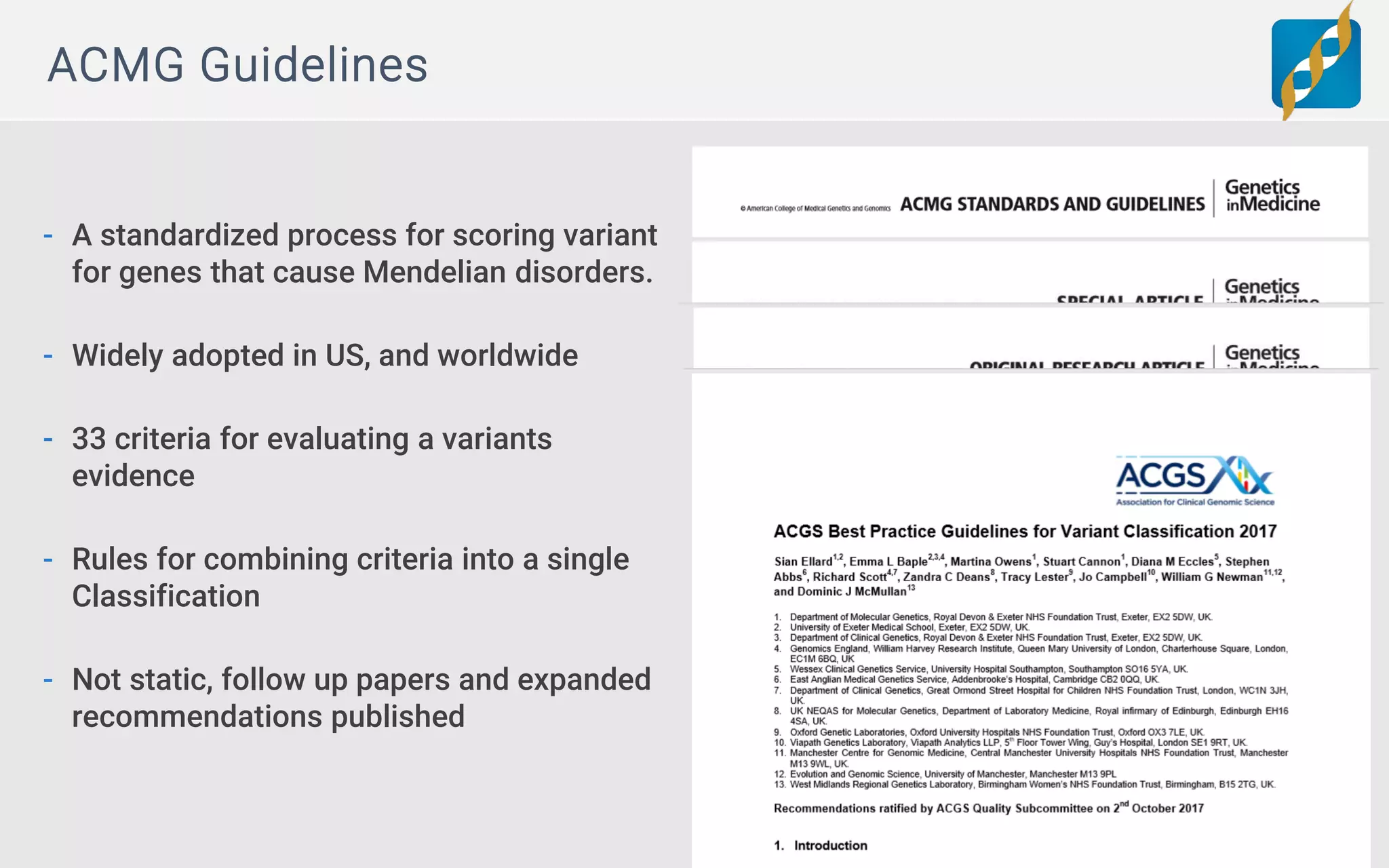 Introducing VSClinical: Streamlining ACMG Variant Interpretation ...