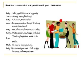 Introducing Yourself | PPT