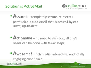 Introducing ActiveMail May 2012 | PPT