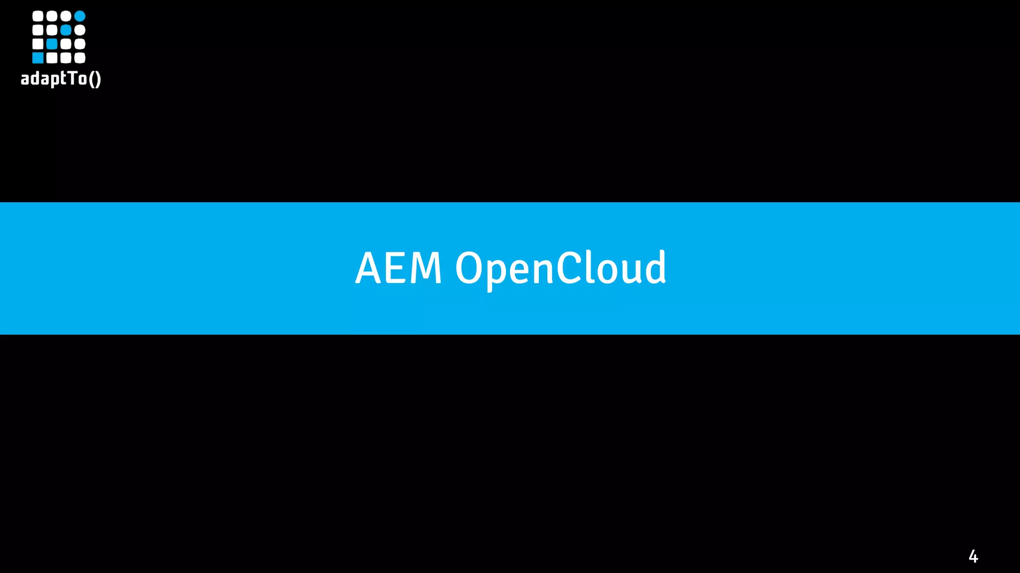Introducing AEM OpenCloud | PPT