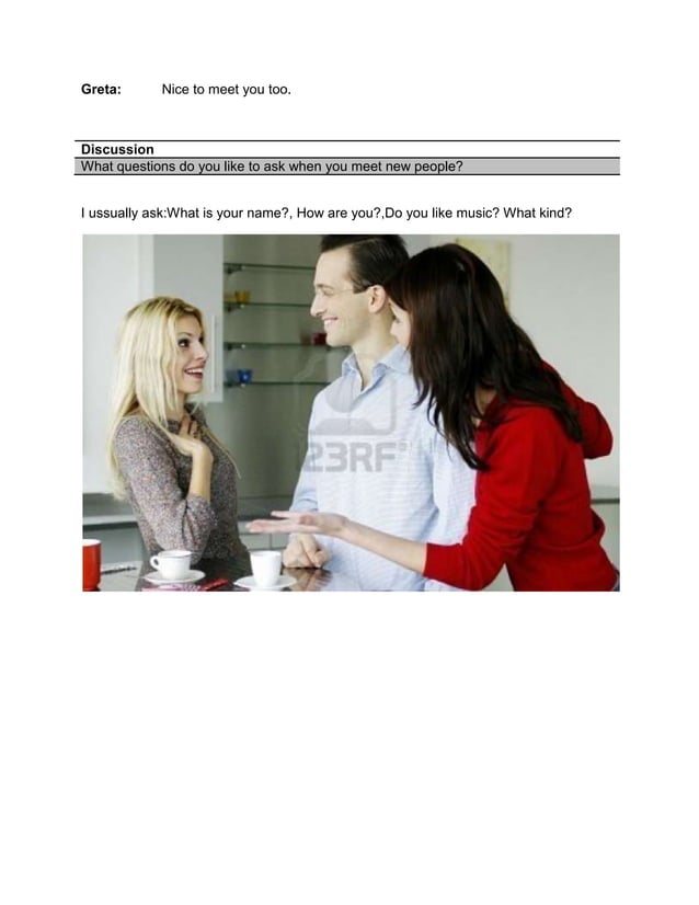 Introducing a friend | PDF