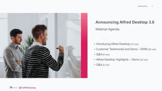 Introducing Alfred Desktop 3.6 | PPT