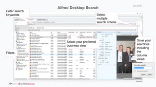 Introducing Alfred Desktop 3.6 | PPT