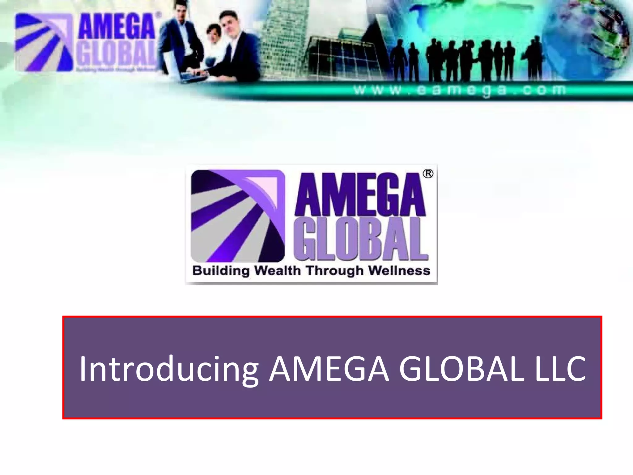Amega global introduction | PPT | Business Utilities | Business