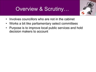 Introducing a new model of overview & scrutiny | PPT