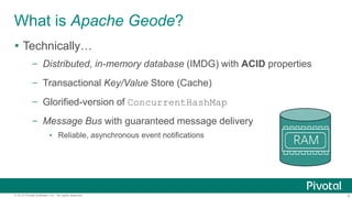 Introducing Apache Geode and Spring Data GemFire | PPT