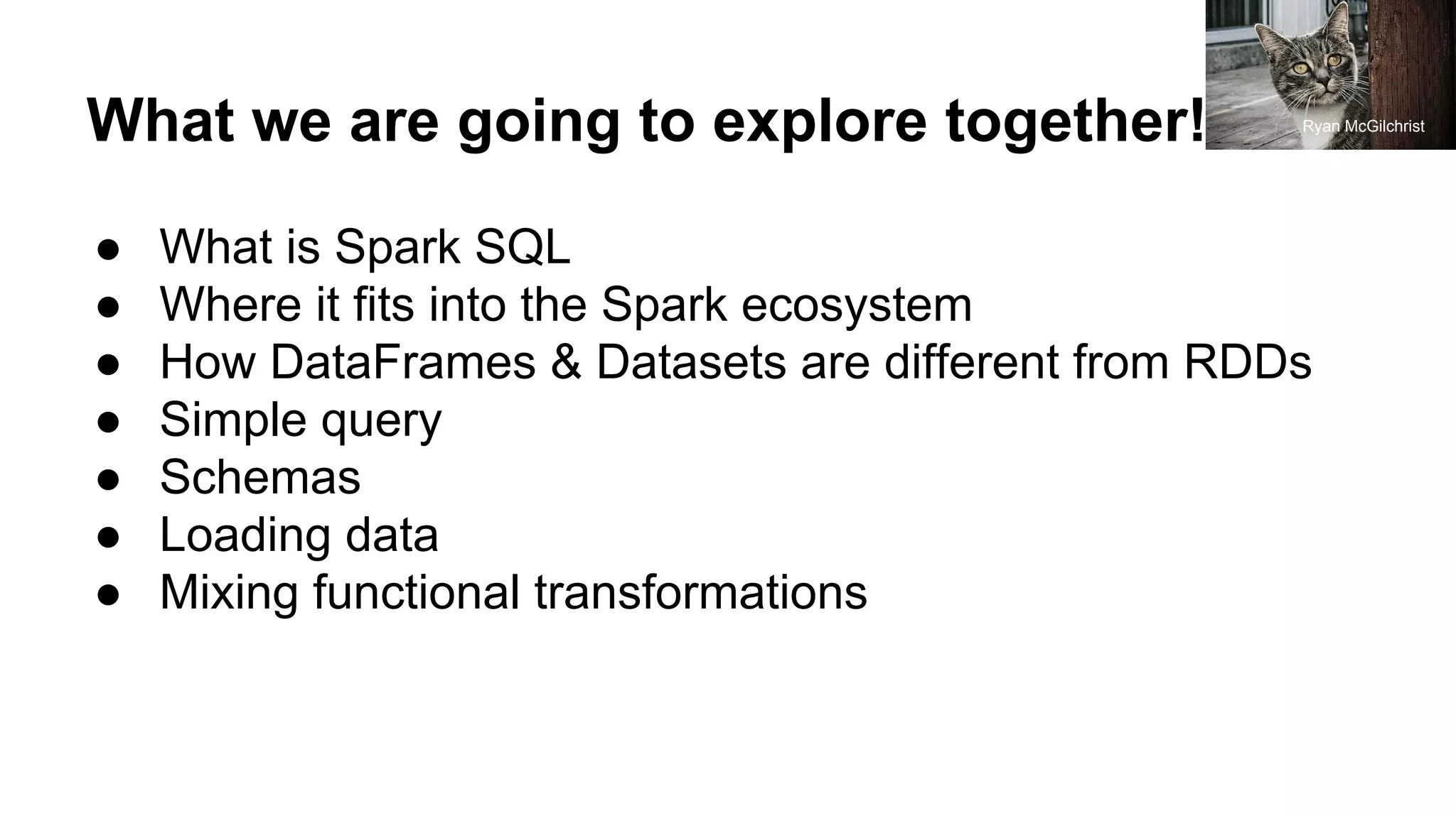 Introducing Apache Sparks Data Frames And Dataset Apis Workshop Series