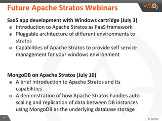 Introducing Apache Stratos, your choice for an open PaaS Solution | PPT
