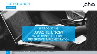 Introducing the Apache Unomi Project | PDF