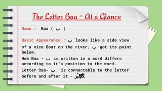 ب - Introducing Arabic Letters .pdf