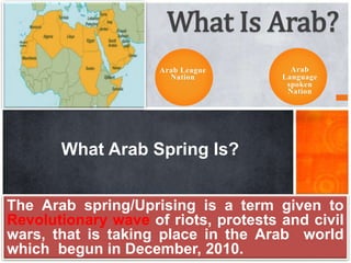 Arab uprising | PPT