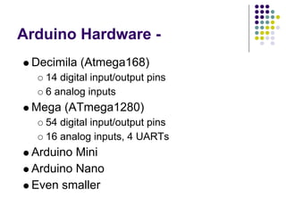 Introducing... Arduino | PDF | Computer Peripherals | Computing