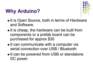 Introducing... Arduino | PDF | Computer Peripherals | Computing