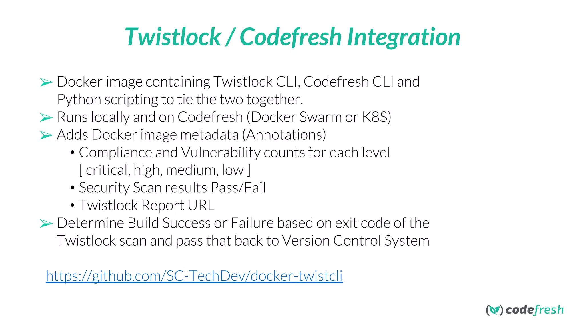 Introducing a Security Feedback Loop to your CI Pipelines | PPT