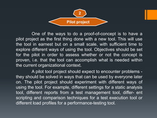 Introducing a tool into an organization | PPTX