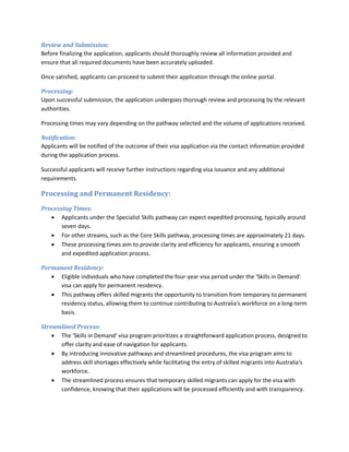 Introducing Australia’s Latest Visa ‘Skills in Demand’ for Skilled ...