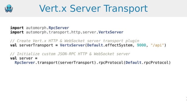 Introducing Automorph - RPC library for Scala | PPT