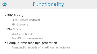 Introducing Automorph - RPC library for Scala | PPT