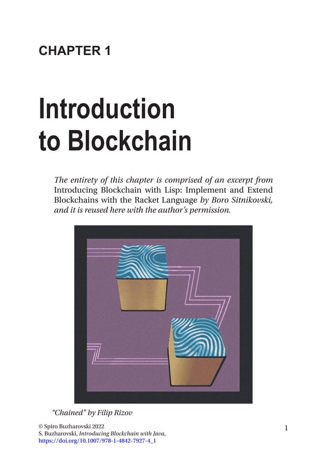 Introducing Blockchain With Java Program Implepdf