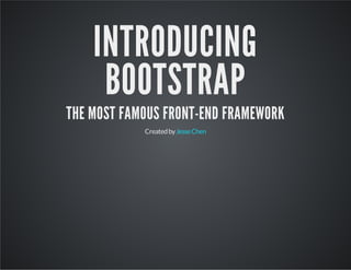 Introducing Bootstrap | PPT