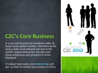 Introducing c2c asia china mainland | PPT