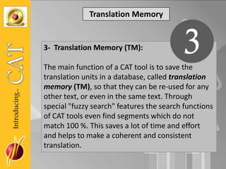 Introducing cat tools | PPTX