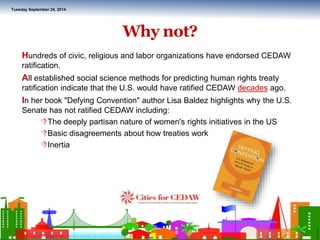 Introducing Cities for CEDAW | PPTX