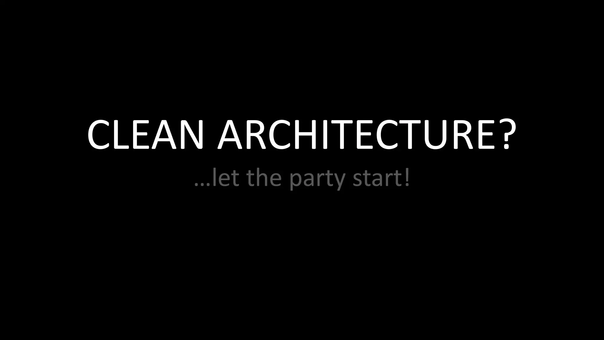 Introducing Clean Architecture | PDF | Programming Languages | Computing