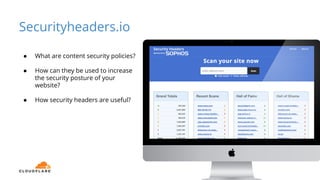 Introducing Cloudflare Workers | PDF