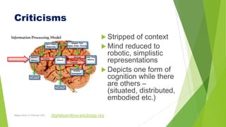Introducing cognitivism as a learning theory | PPTX