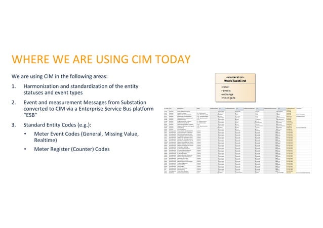 Introducing common information model in a distribution system operator ...