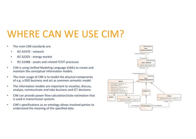 Introducing common information model in a distribution system operator ...