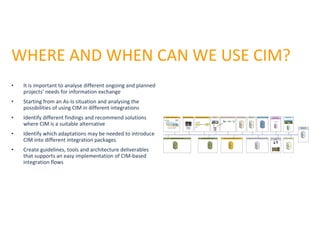 Introducing common information model in a distribution system operator ...