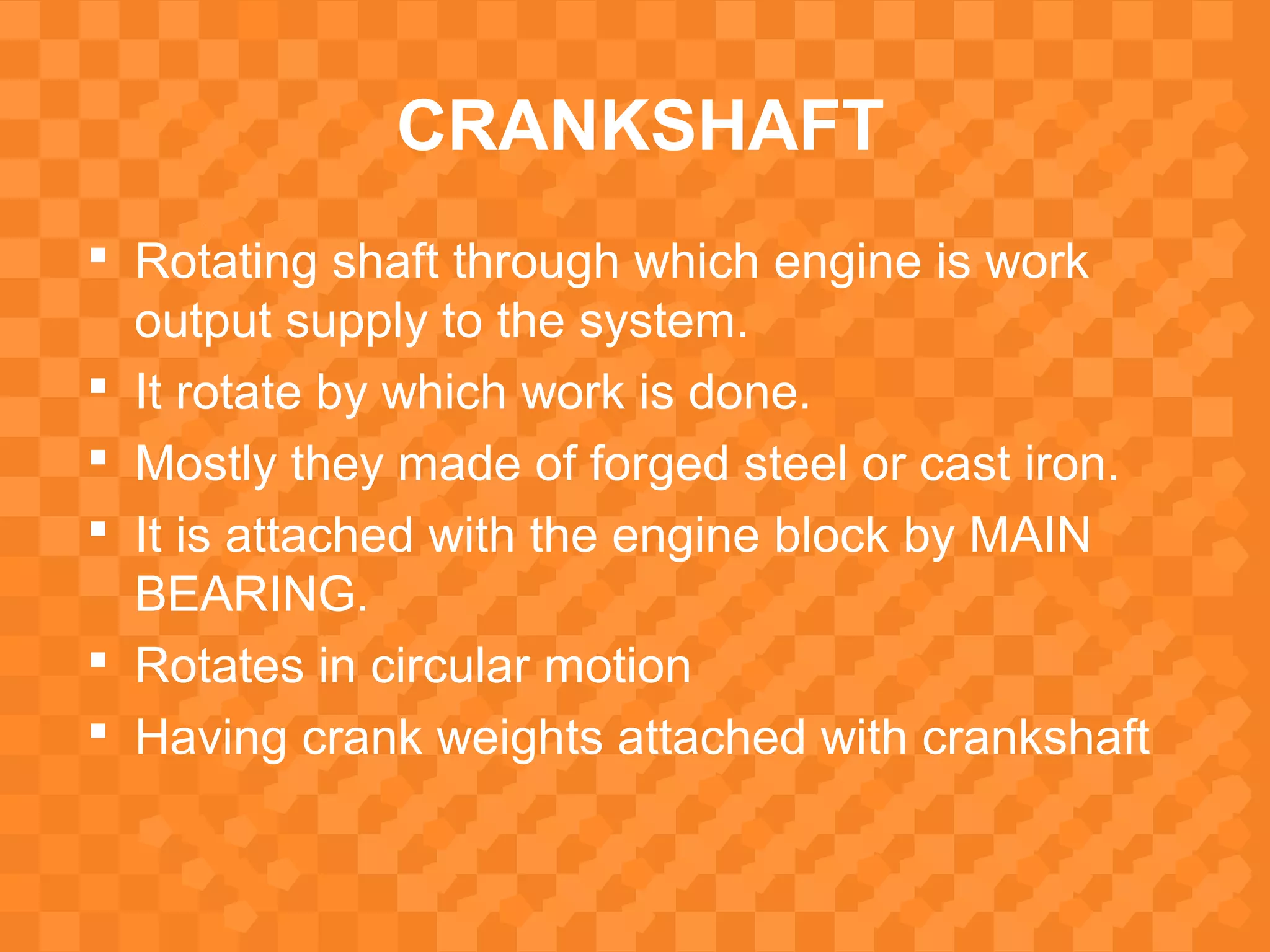 parts of ic engine | PPT