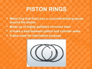 parts of ic engine | PPT