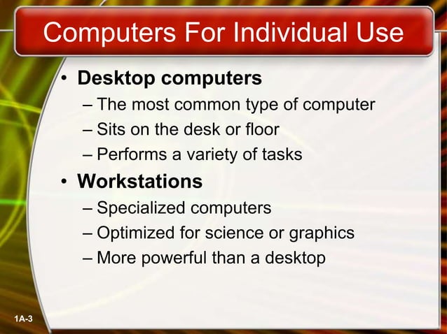 Introducing computer systems | PPT