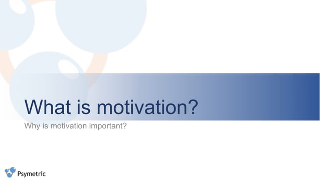 Introducing core motivation_survey | PPT