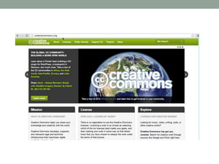 Introducing creative commons | PPTX