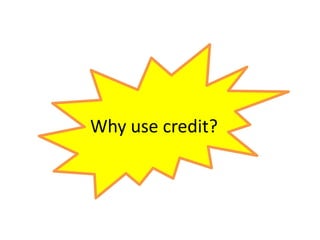 Introducing credit transactions | PPTX