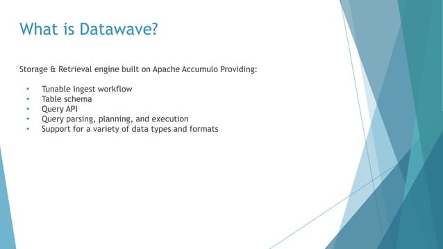 Introducing DataWave | PPTX | Databases | Computer Software and ...