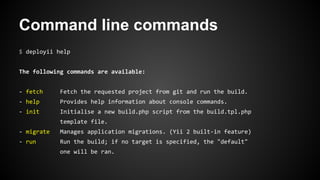 Introducing DeploYii 0.5 | PDF