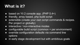 Introducing DeploYii 0.5 | PDF
